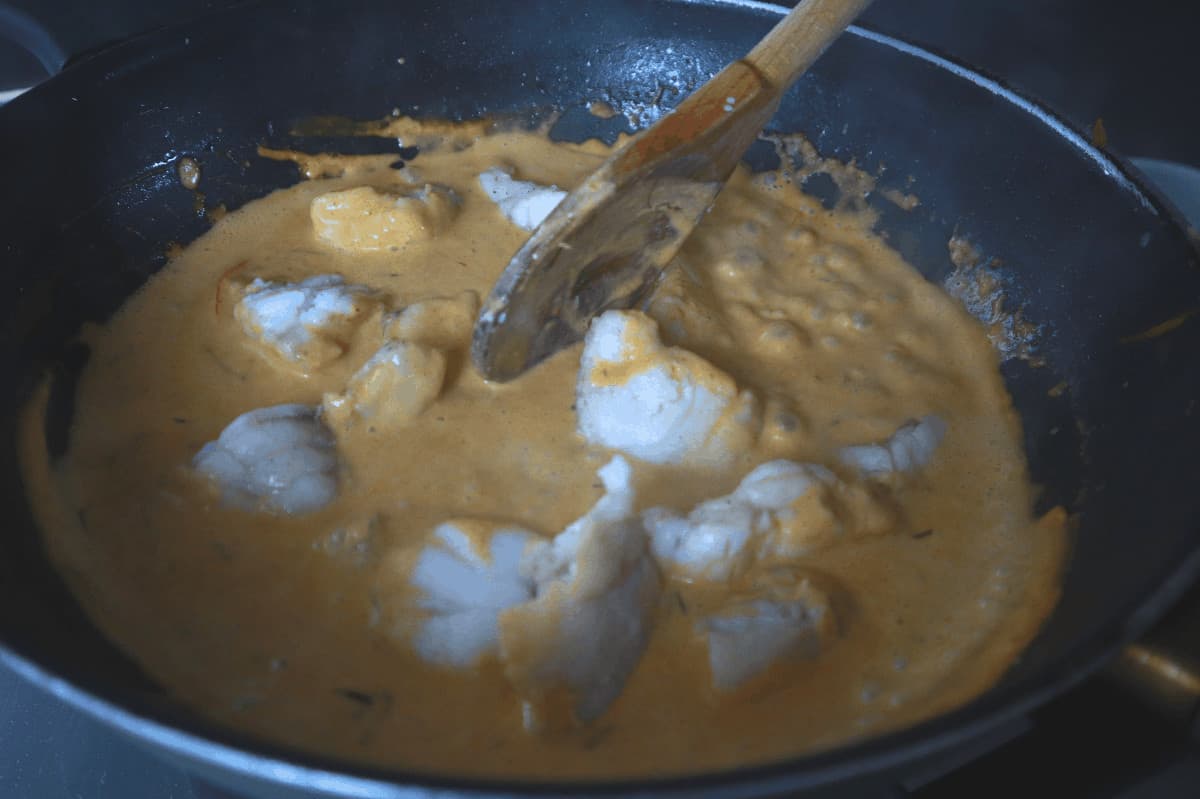 Choo Chee Curry With Monkfish - Culinary Ambition