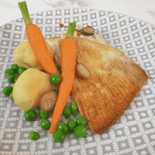 Stingray Wing Meunière And Tartare Sauce - Culinary Ambition