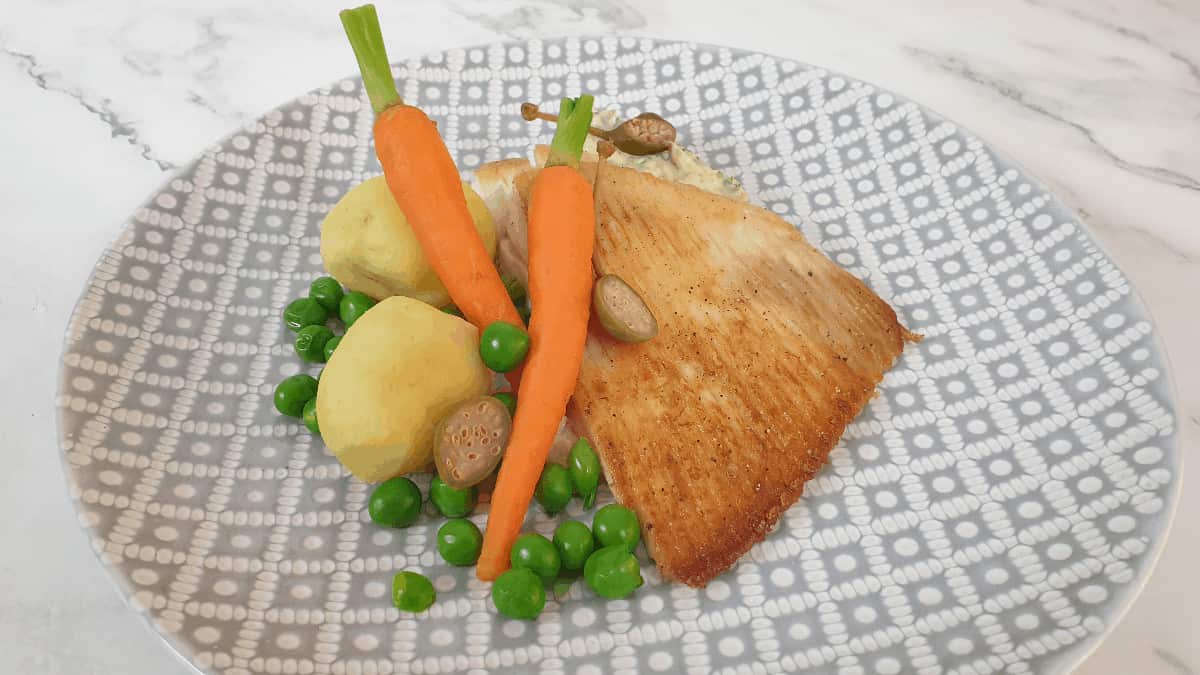 Stingray Wing Meunière And Tartare Sauce - Culinary Ambition