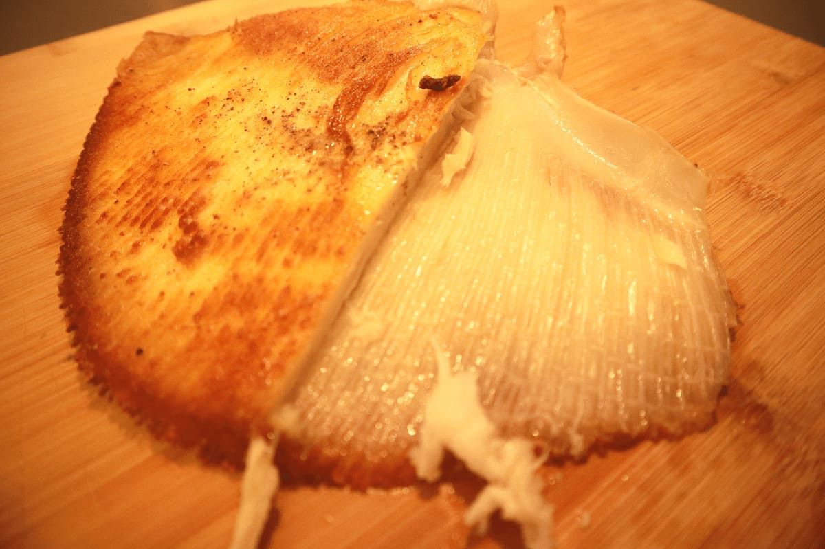 Stingray Wing Meunière And Tartare Sauce - Culinary Ambition