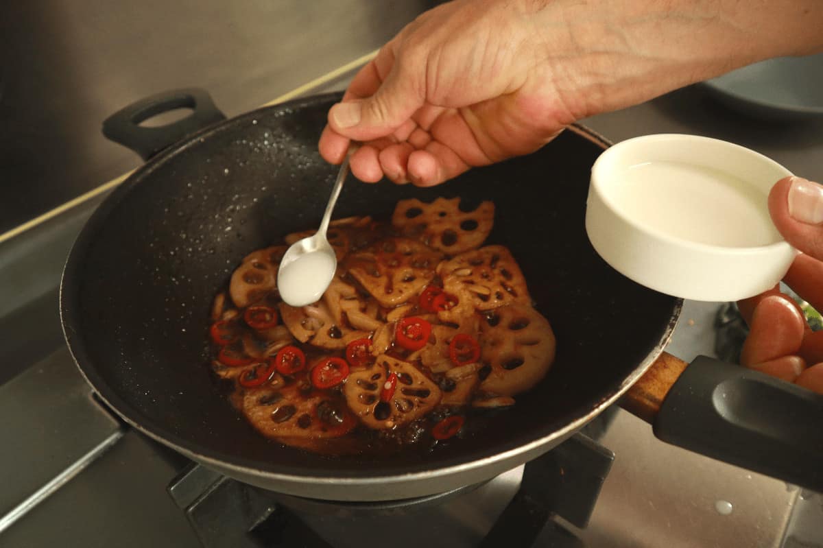 Kinpira Renkon - Stir Fried Lotus Root - Culinary Ambition