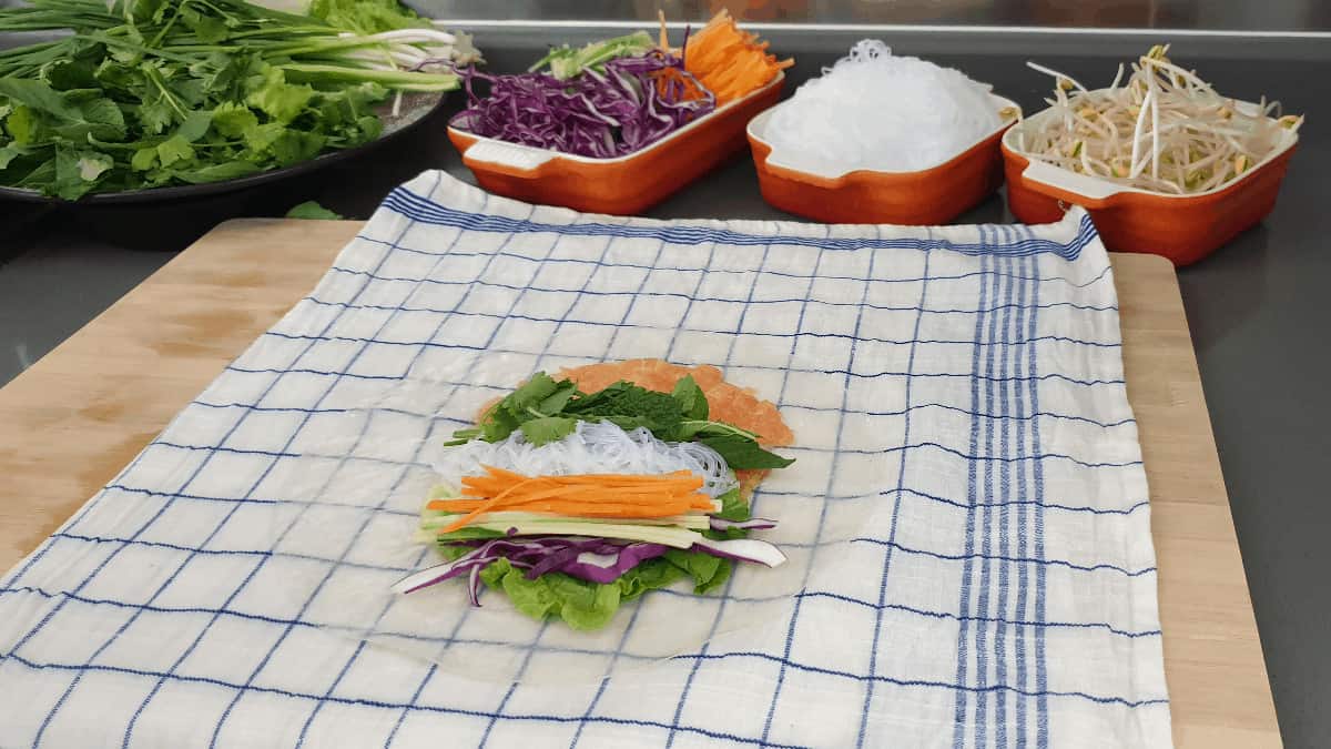 Fresh Spring Rolls With Salmon Carpaccio - Culinary Ambition