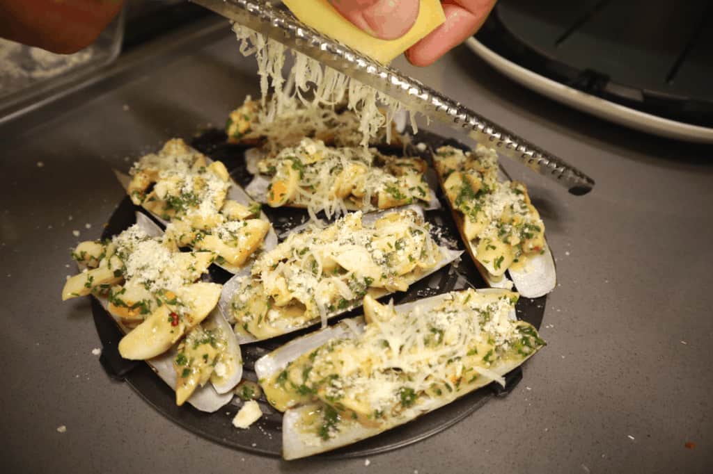 Razor Clams Au Gratin - Culinary Ambition