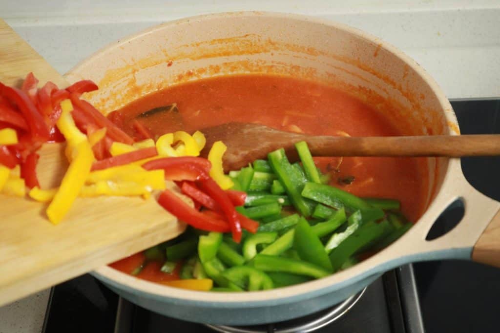 A Traditional Prepared Basque Piperade - Culinary Ambition