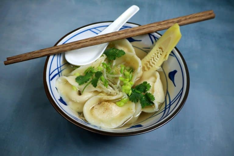 Easy Chinese Shrimp Wonton Soup - Culinary Ambition