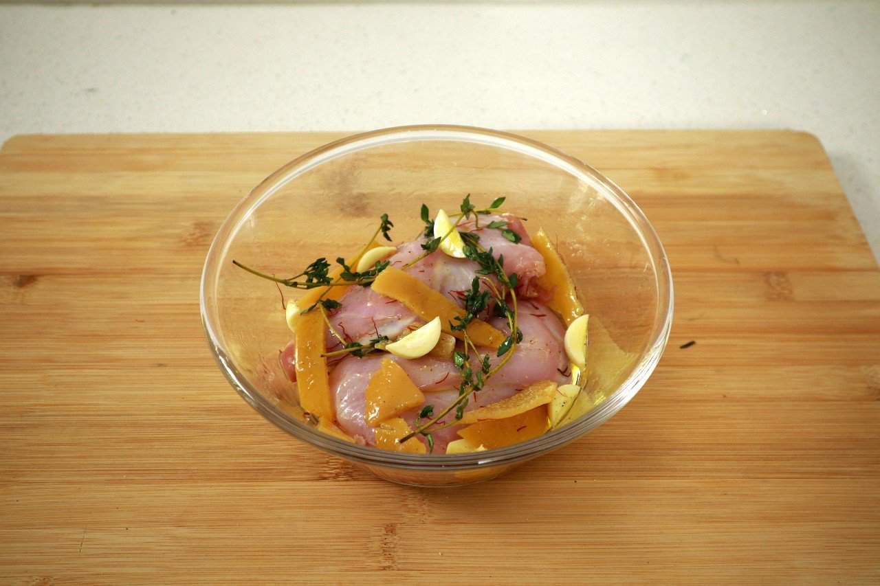 Rabbit With Green Olives And Lemon Confit - Culinary Ambition