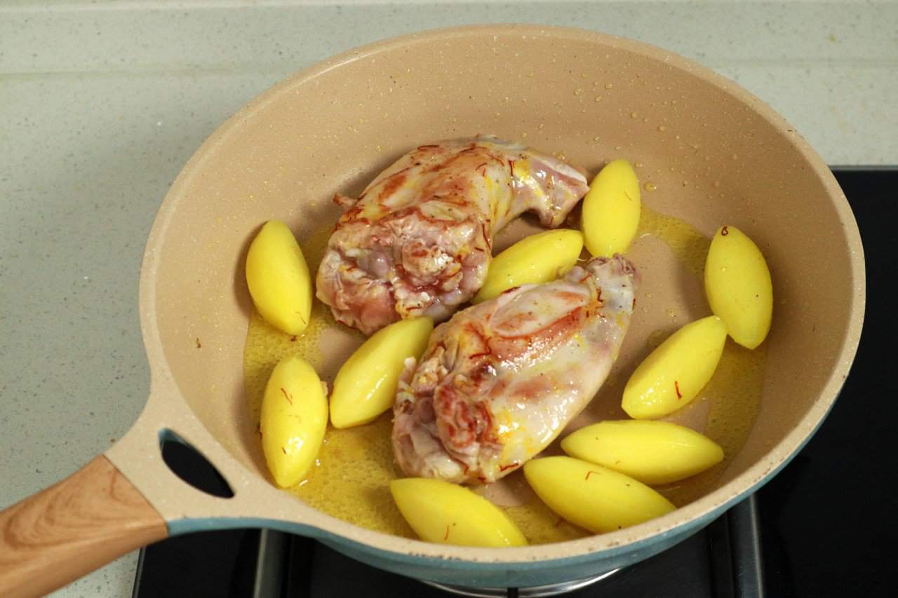 Rabbit With Green Olives And Lemon Confit - Culinary Ambition