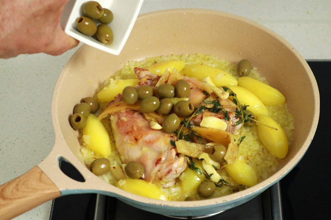 Rabbit With Green Olives And Lemon Confit - Culinary Ambition